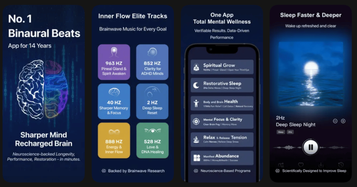 9 Best Binaural Beats Apps For Your Phone - App Charts